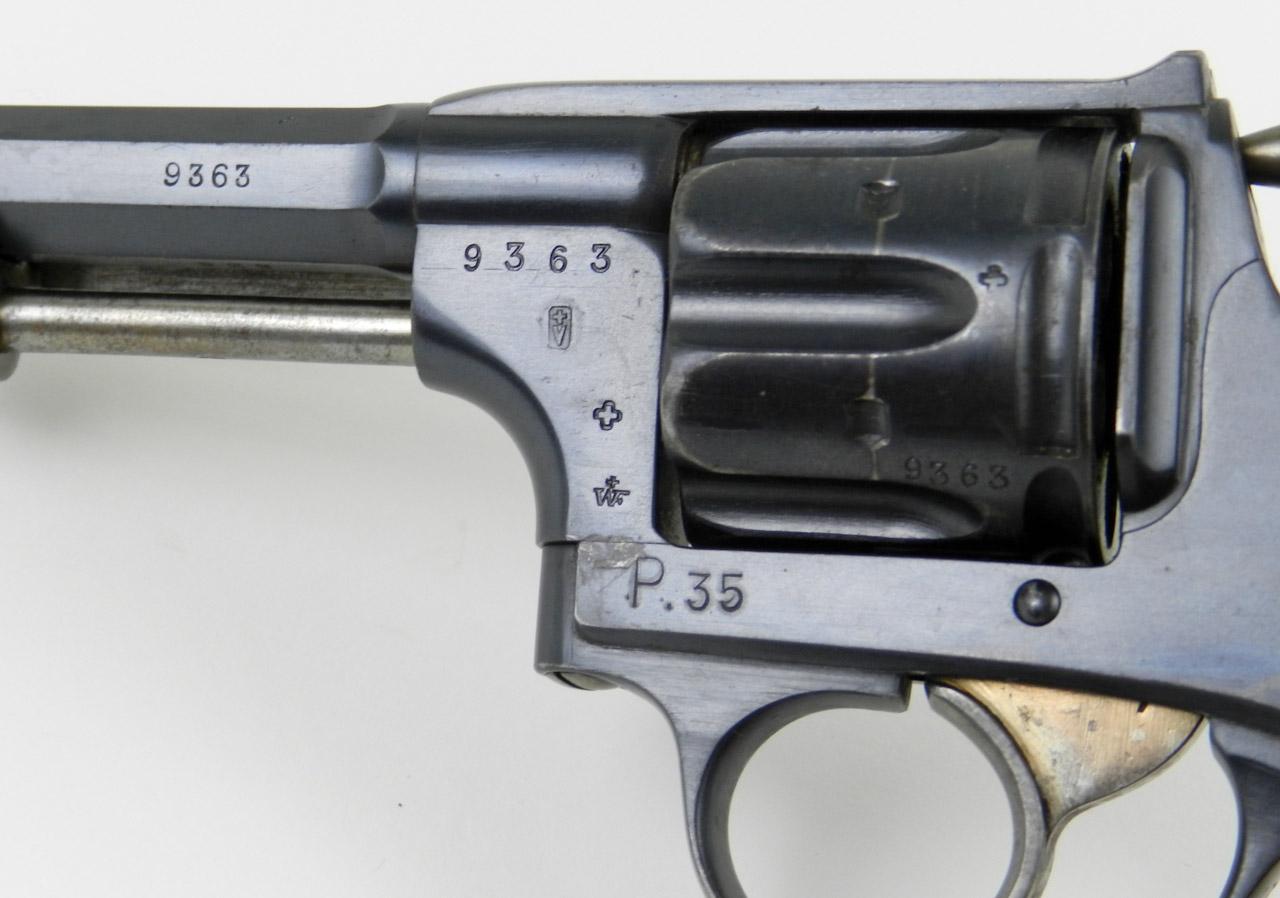 Swiss Model 1882 Double Action Revolver
