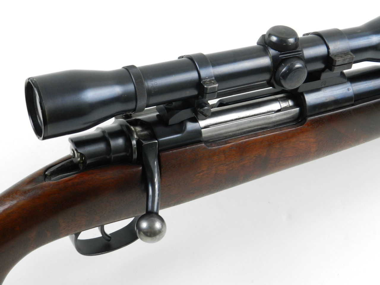Sporterized Mauser Bolt Action Rifle