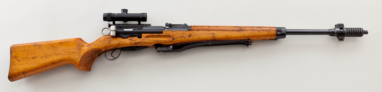 Swiss Model 1955 Straight-Pull Sniper Rifle