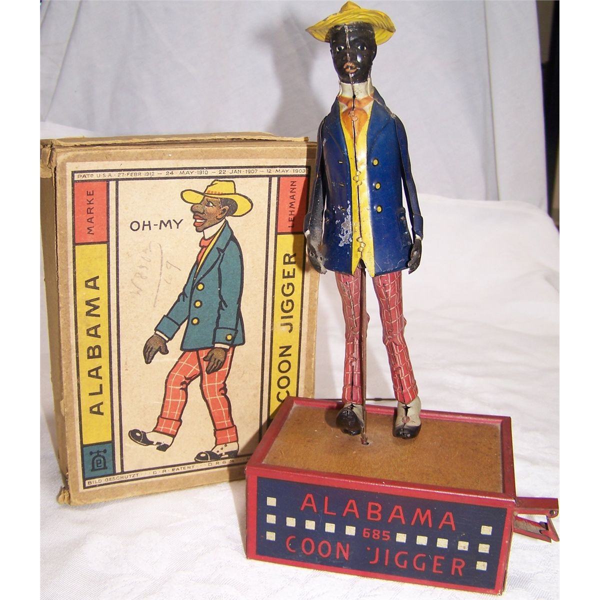 Alabama Coon Jigger Antique Toy.