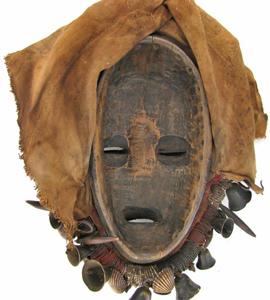 Antique Liberia Africa Tribal Mask RARE (ANT-1602)