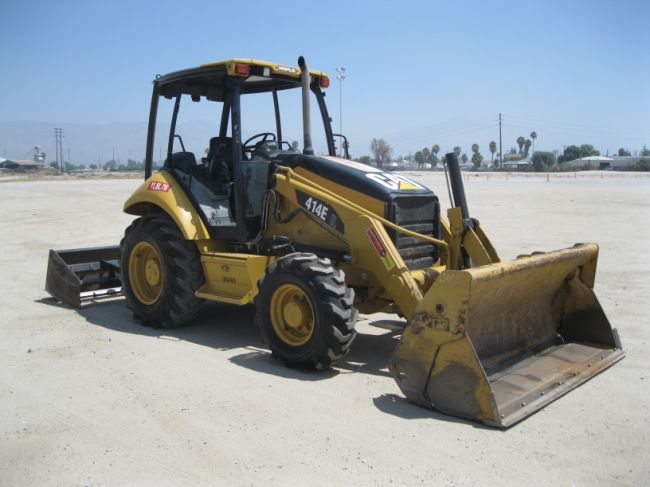 2007 Caterpillar 414E IL 4x4 Skip Loader