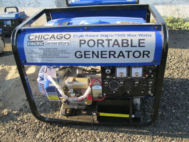 Chicago Electric 7,000 Watt Generator
