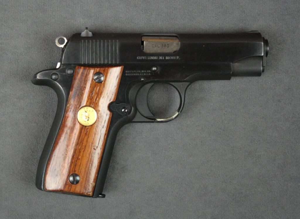 Colt MK IV/Series 80 Government Model 380 semi-auto pocket pistol, .380 ...