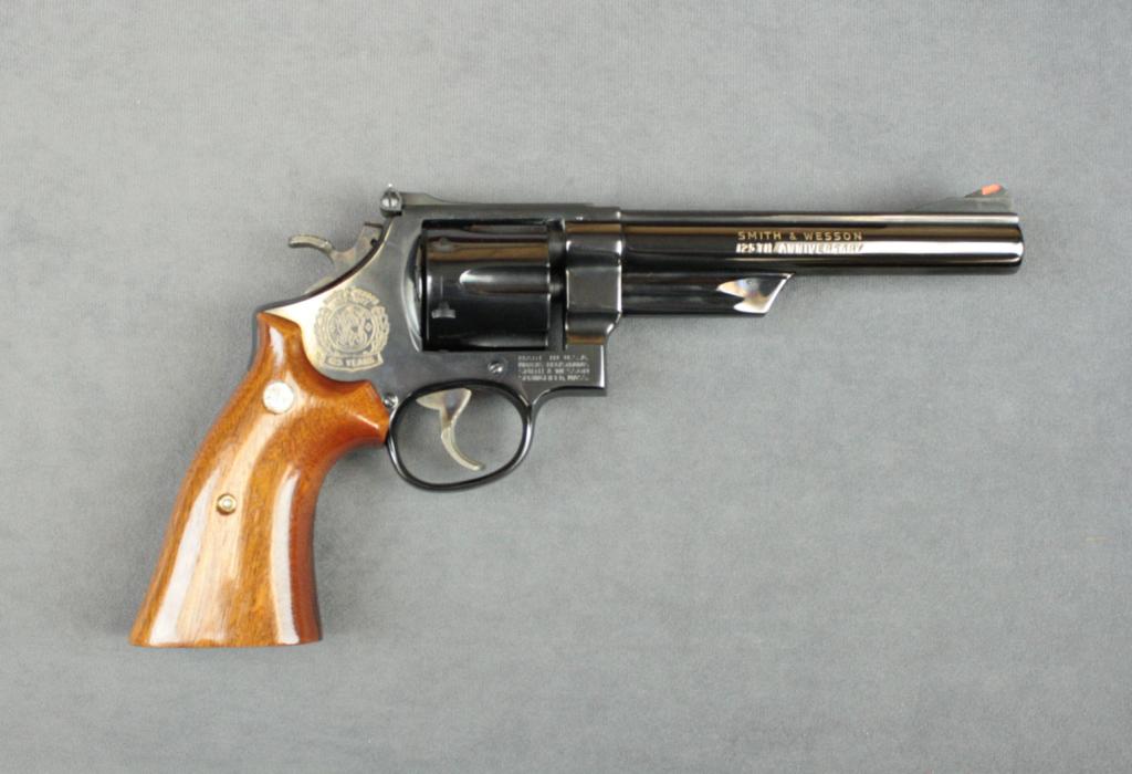 125th Anniversary Smith & Wesson Model 25-3 DA revolver, .45 cal., 6-1/ ...