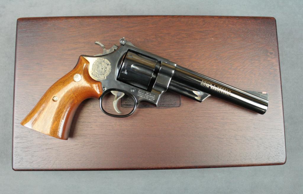 125th Anniversary Smith & Wesson Model 25-3 DA revolver, .45 cal., 6-1/ ...