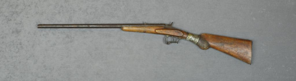 Flobert single shot rifle, .22 cal., 22-1/2” octagon barrel, blue ...