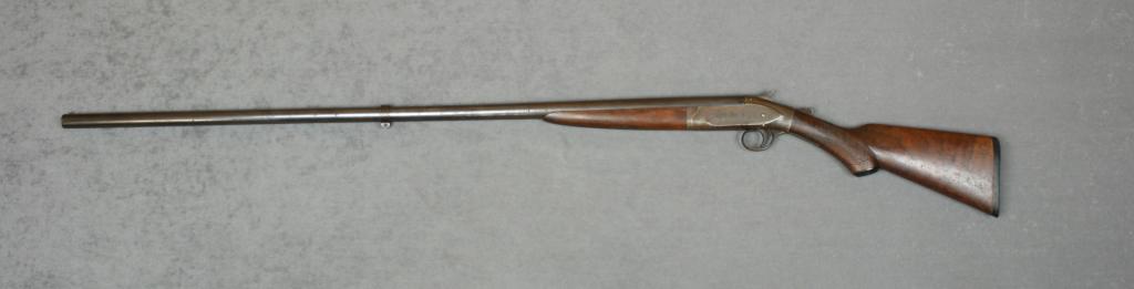 Long Tom brand single shot shotgun, top break, 12 gauge, 40” barrel ...