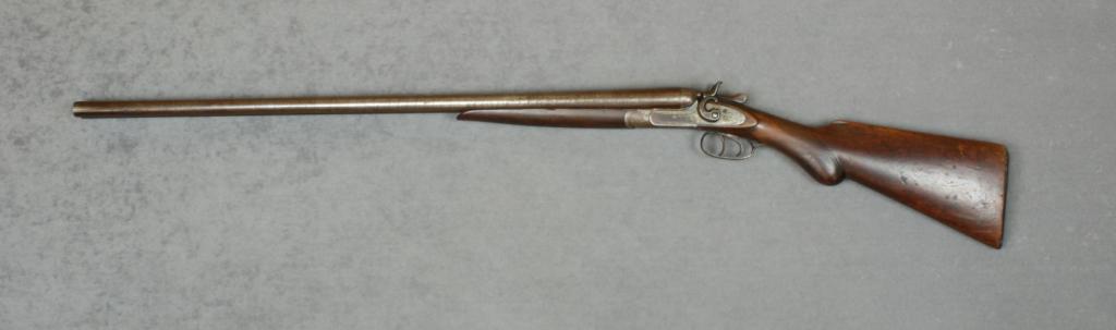 Belgian-made Excelsior brand machine made SxS exposed hammer shotgun ...