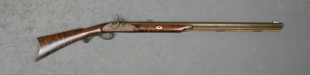 Reproduction percussion half-stocked plains type rifle by Austin ...