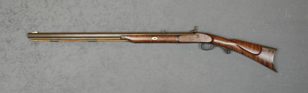 Reproduction percussion half-stocked plains type rifle by Austin ...