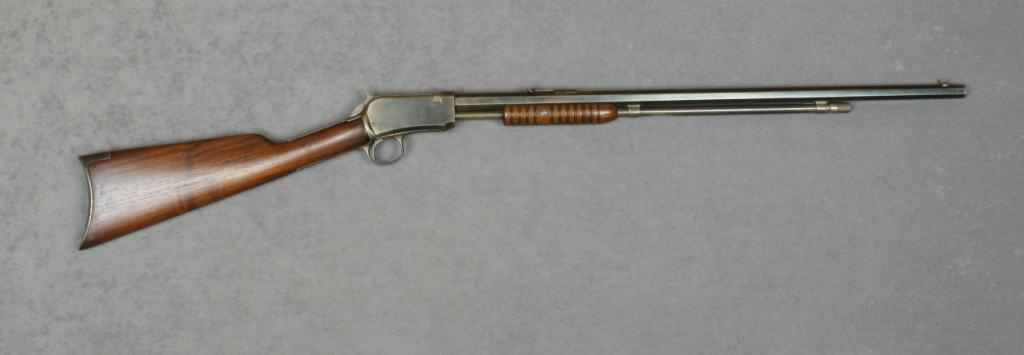 Winchester Model 1890 pump action rifle, .22 Long cal., 24” octagon ...