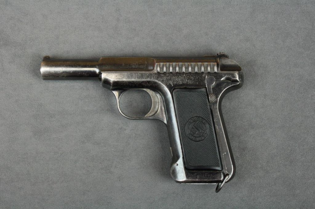 Savage Model 1907 semi-auto pistol, .32 cal., 3-3/4” barrel, blue ...