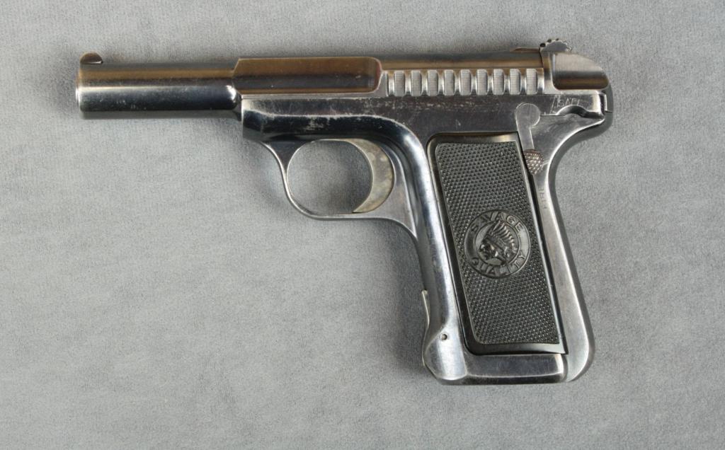 Savage Model 1907 semi-auto pistol, .32 cal., 3-3/4” barrel, blue ...
