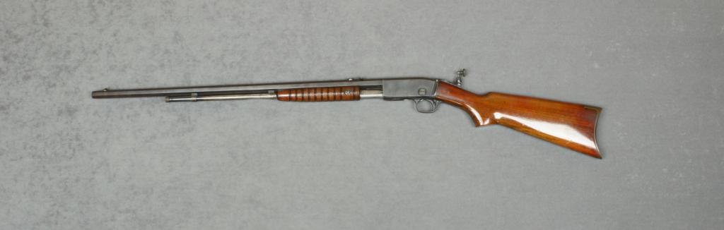 Remington Model 12 pump action rifle, .22 Remington Special cal., 24 ...