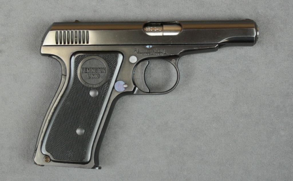 Remington Model 51 semi-auto pistol .380 cal., 3-1/4” barrel, blue ...