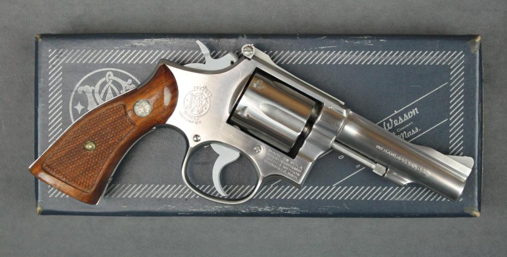 Smith & Wesson Model 67 DA revolver, .38 Special cal., 4” barrel ...