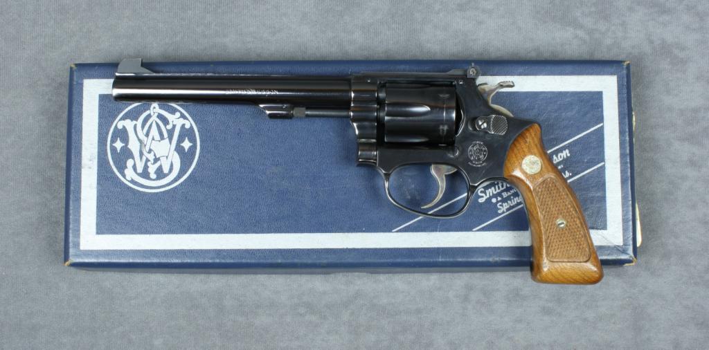 Smith & Wesson Model 35-1 DA revolver, .22LR cal., 5-1/2” barrel, blue ...