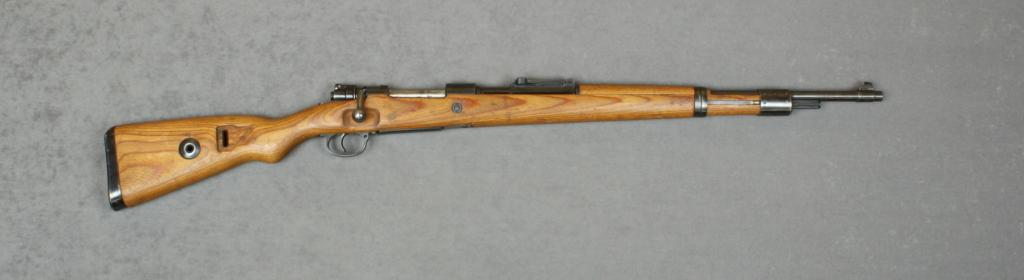 Mauser Model 98 bolt-action rifle by Czech Brno, 8mm cal., 24” barrel ...