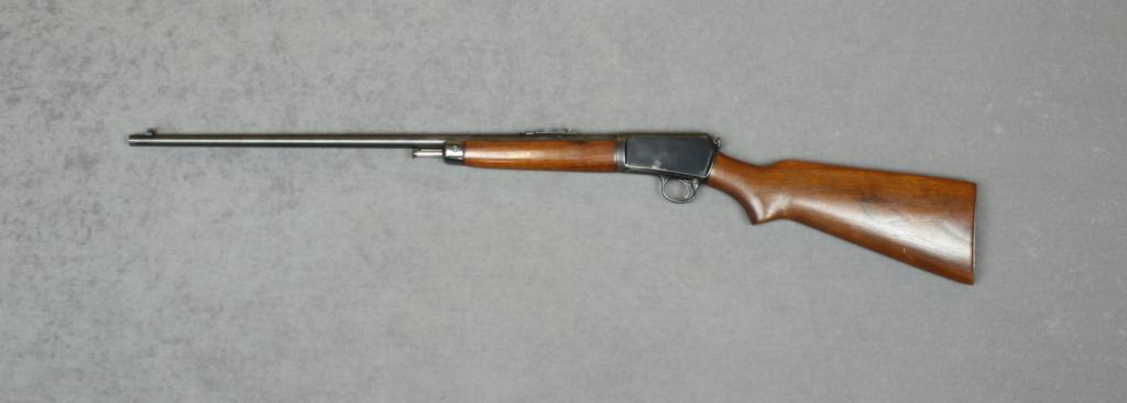 Winchester Model 63 semi-auto rifle, .22LR cal., 23” round barrel, blue ...