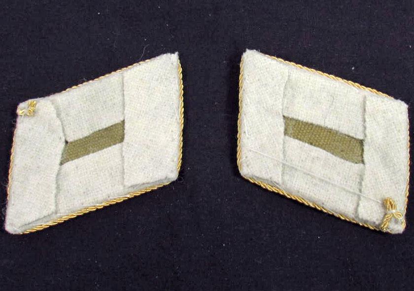 PAIR OF GERMAN NAZI LUFTWAFFE GENERAL COLLAR TABS