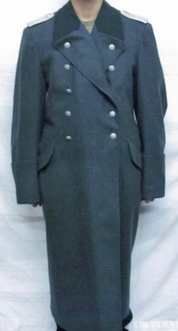 GERMAN NAZI 2ND LIEUTENANT OFFICERS OVERCOAT