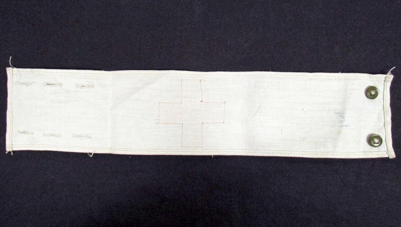 US WW1 ARMY RED CROSS CORPSMAN ARM BAND
