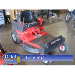 SNAPPER SCRAMBLER HI VAC 33” RIDING MOWER, SER: 50211133