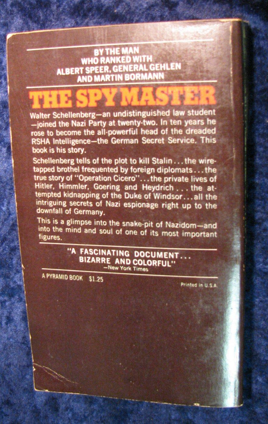 103. 1971 "Hitler's Secret Service", by Walter