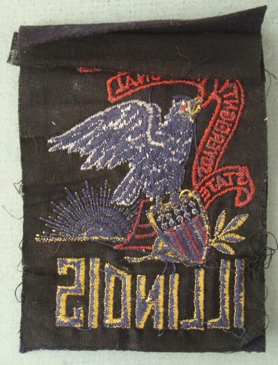 VINTAGE ILLINOIS NATIONAL GUARD PATCH