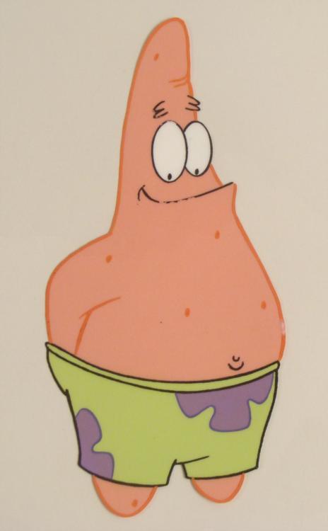 Weird Original Patrick Animation Art SpongeBob Pants