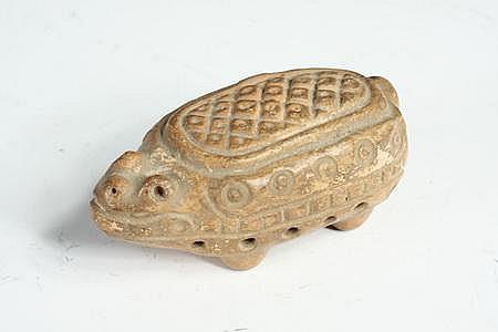 MAYAN POTTERY RATTLE