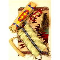 Collection of 5 Native American items