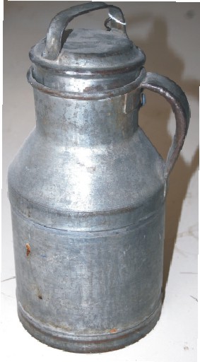 Very nice small cream can with lid