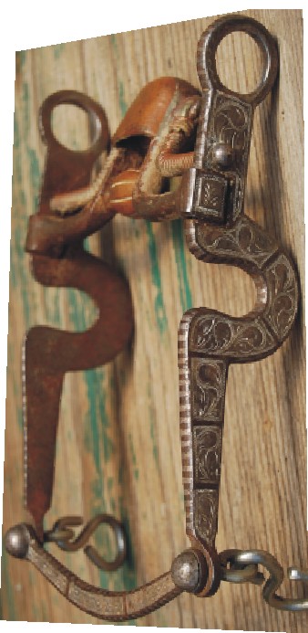 Fleming silver inlaid bit