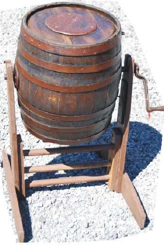 Favorite barrel butter churn
