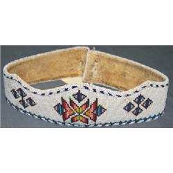 1930-40's beaded Indian princess crown