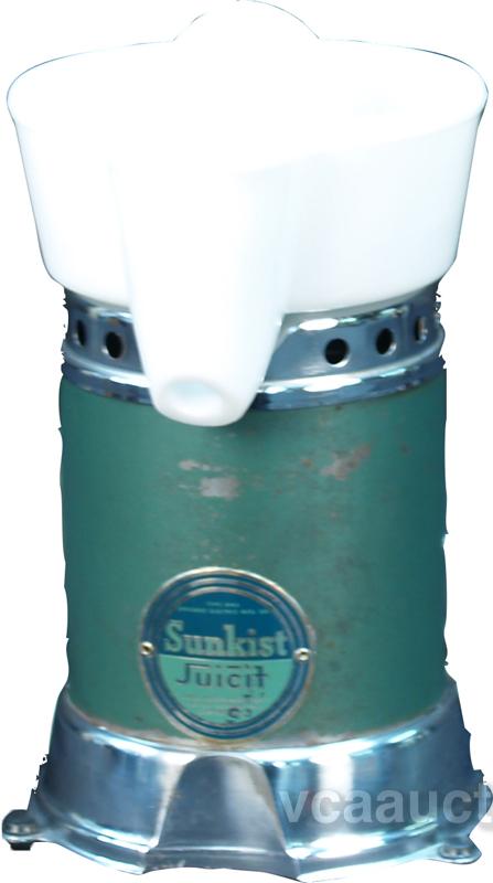 Early Countertop Sunkist Juicit Juicer Machine c1930's