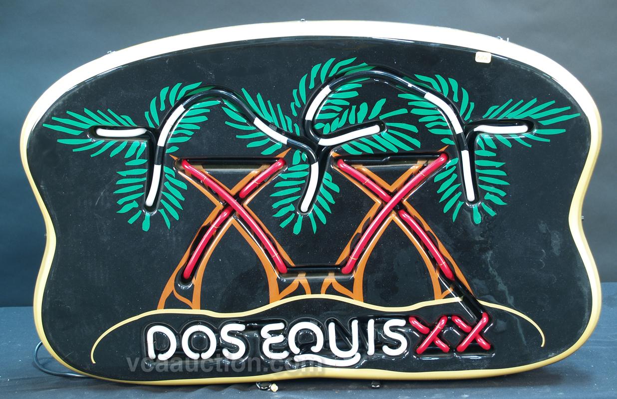 "DOS EQUIS XX" Neon & Plastic Box Sign