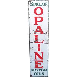 Sinclair OPALINE Motor Oil Porcelain Sign