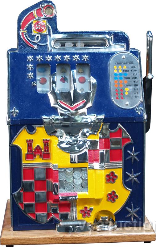 5 Cent Mills Castle Front Jackpot Slot Machine