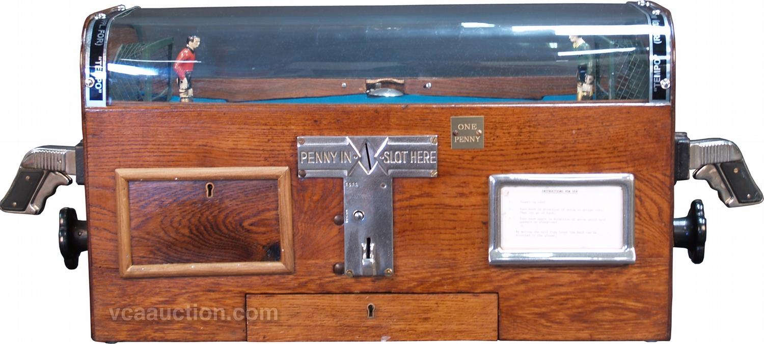 English Penny Countertop 2-Player Soccer/Football Game