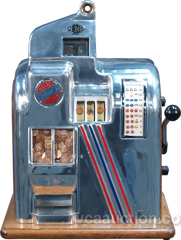 1 Cent Columbia 3-Reel Double Jackpot Slot Machine
