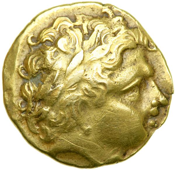 Celtic Coinage. Northwestern Gaul. The Redones. Gold Stater (8.04 g, 20 ...