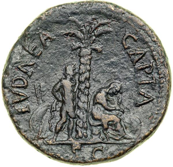 Jewish Coinage Roman Judaea Capta Series Vespasian 69 79 Ce Ae