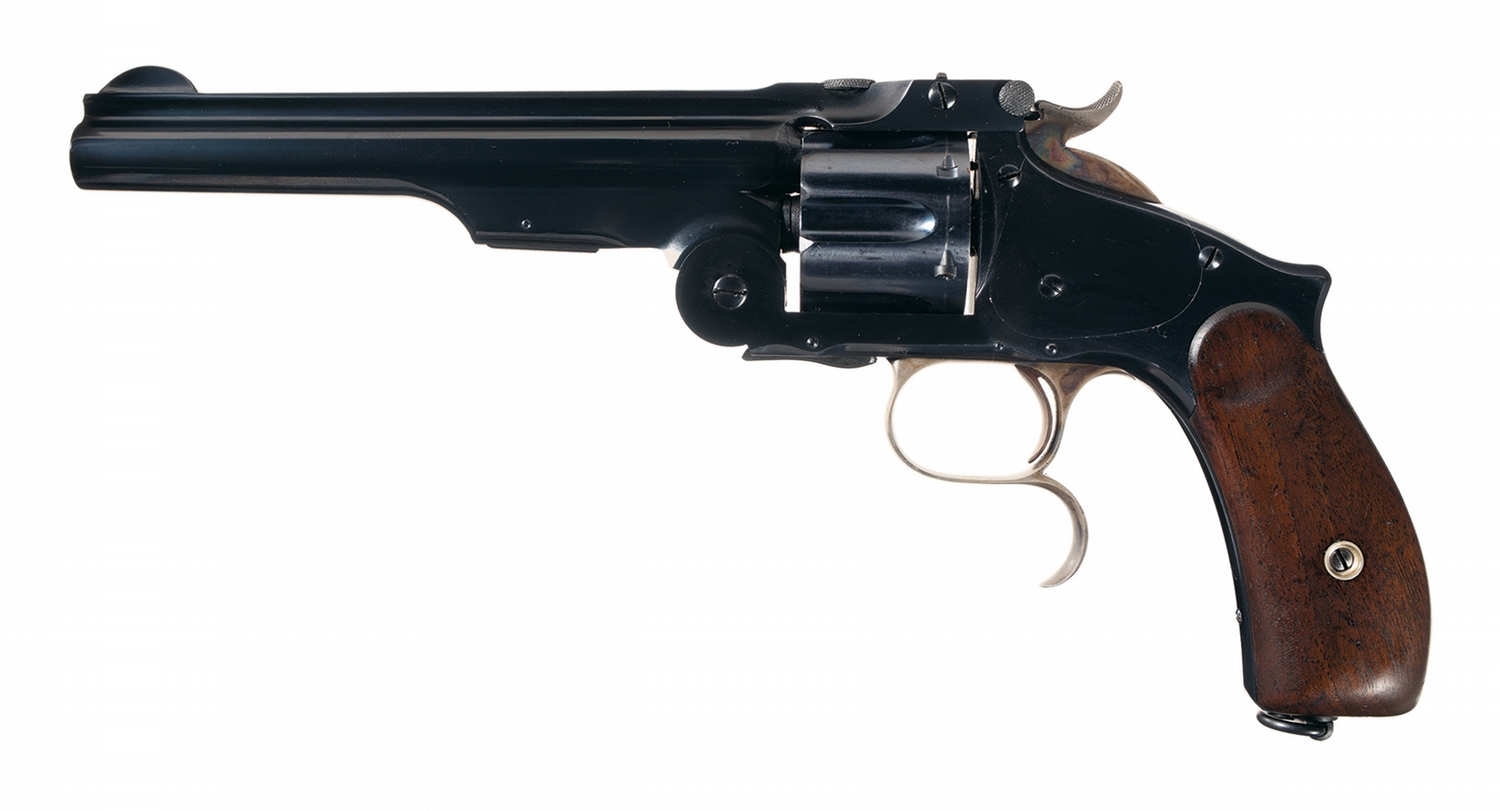 Rare Smith & Wesson Model 3, Third Model Russian Single Action Revolver ...