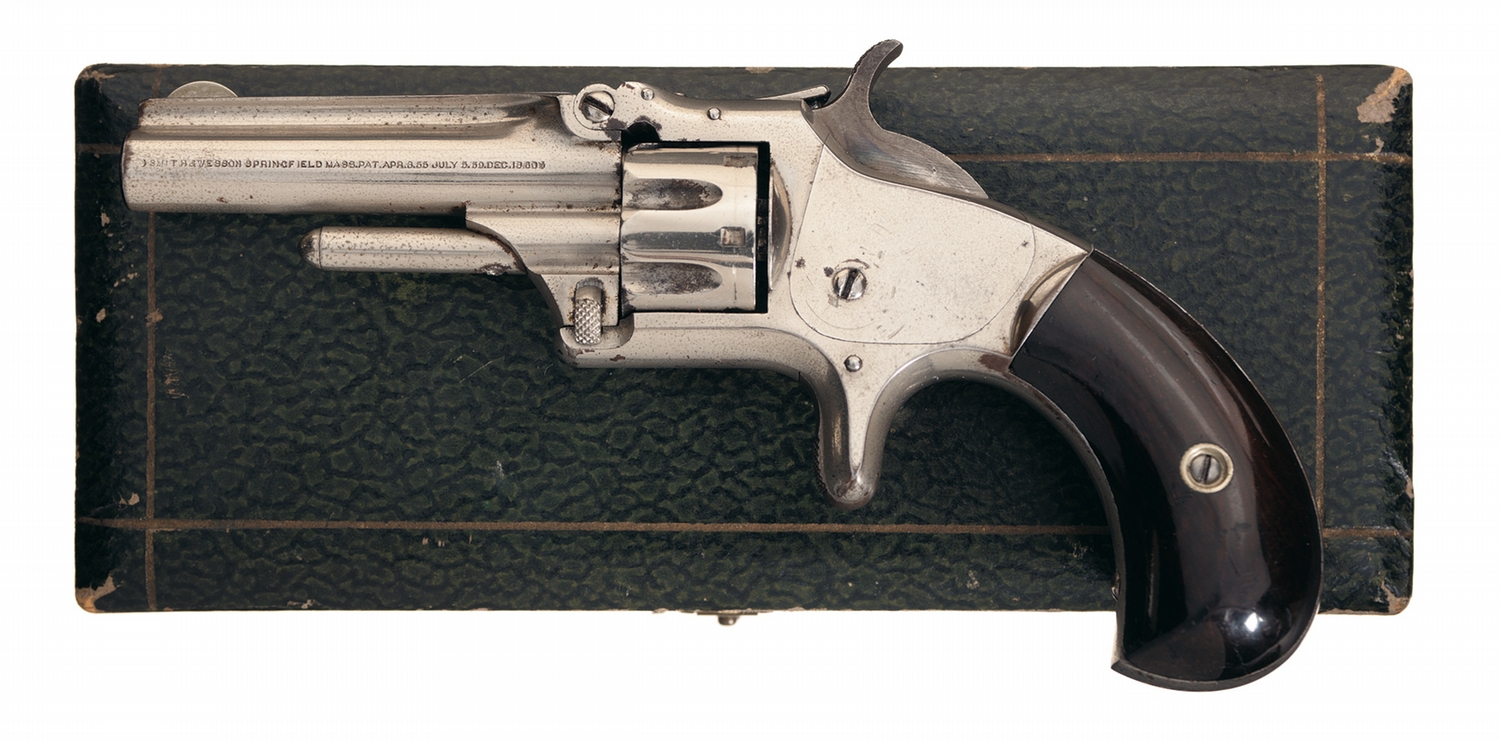 Scarce and Desirable Short Barrel Smith & Wesson Model 1 Third Issue ...