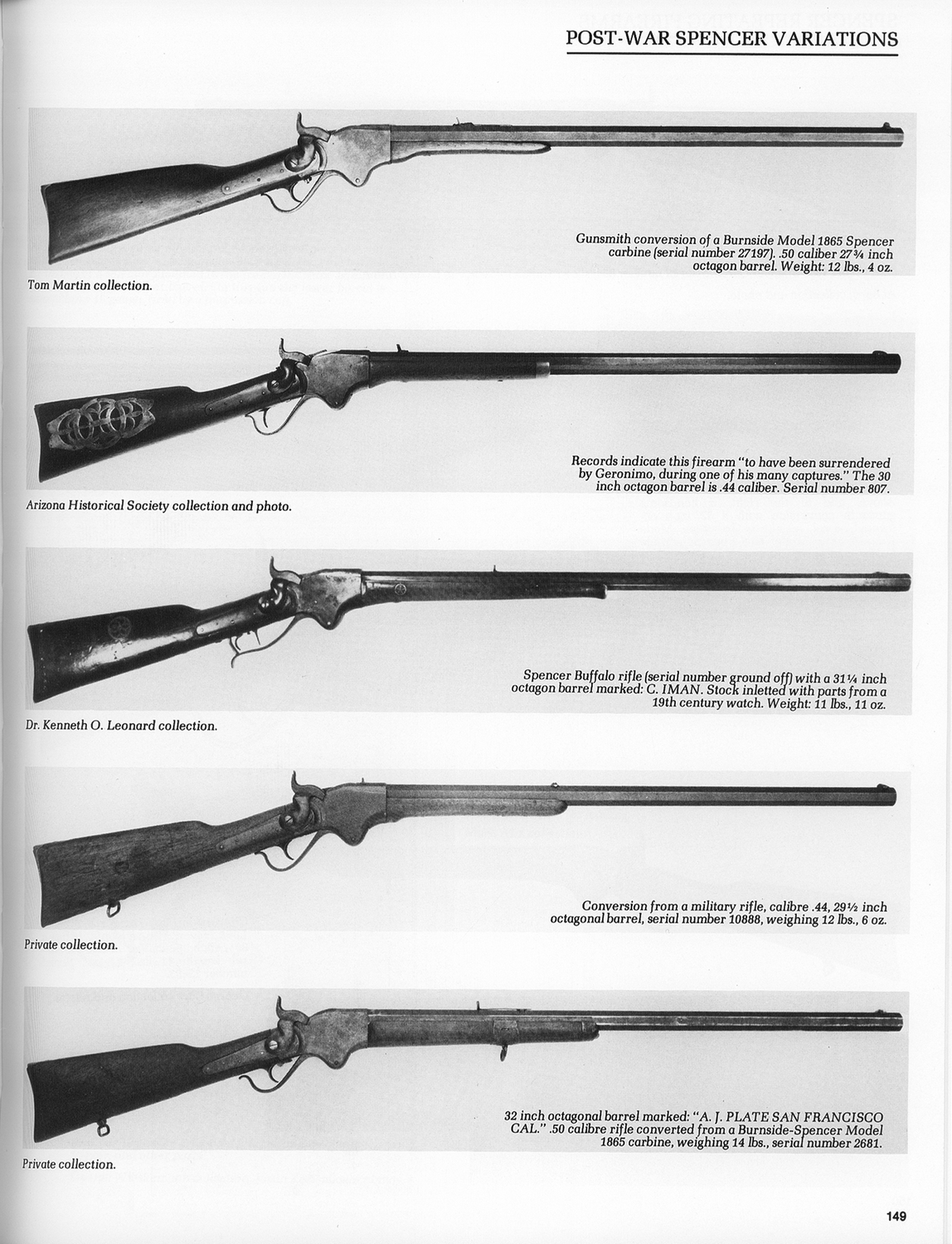 Desirable A. J Plate San Francisco Cal. Marked Spencer Action Custom ...