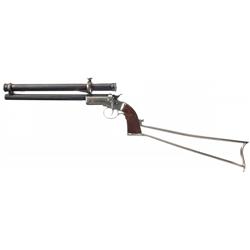 Stevens New Model No. 40 Pocket Rifle with Stevens Scope and Matching Stock