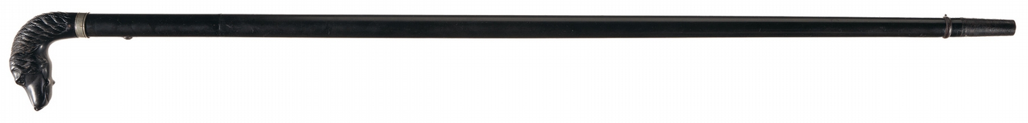 Rare Remington Dogs Head Cane Gun